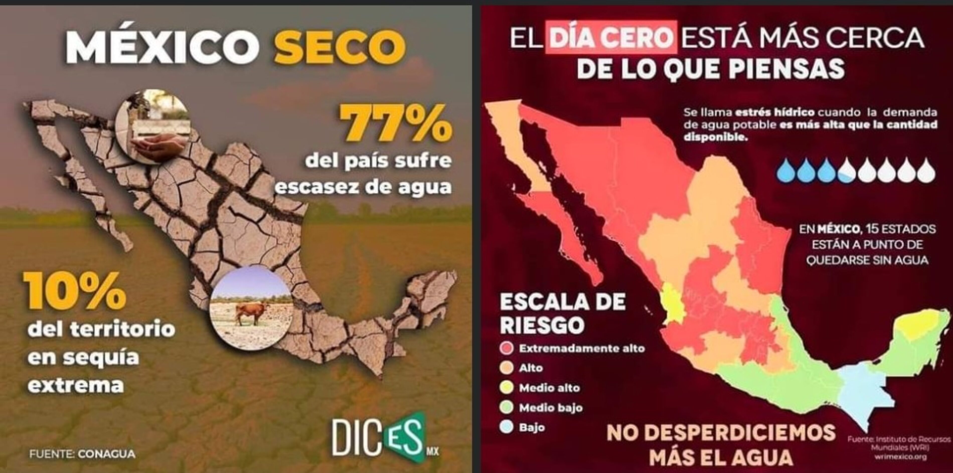 LA ESCASEZ DE AGUA ES MÉXICO ES UNA REALIDAD - Observador Medio de ...